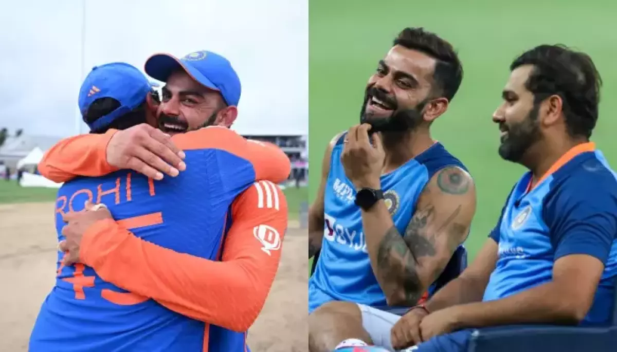 Netizens Can't Wait To Witness Rohit Sharma's Son's Bond With Virat's ...