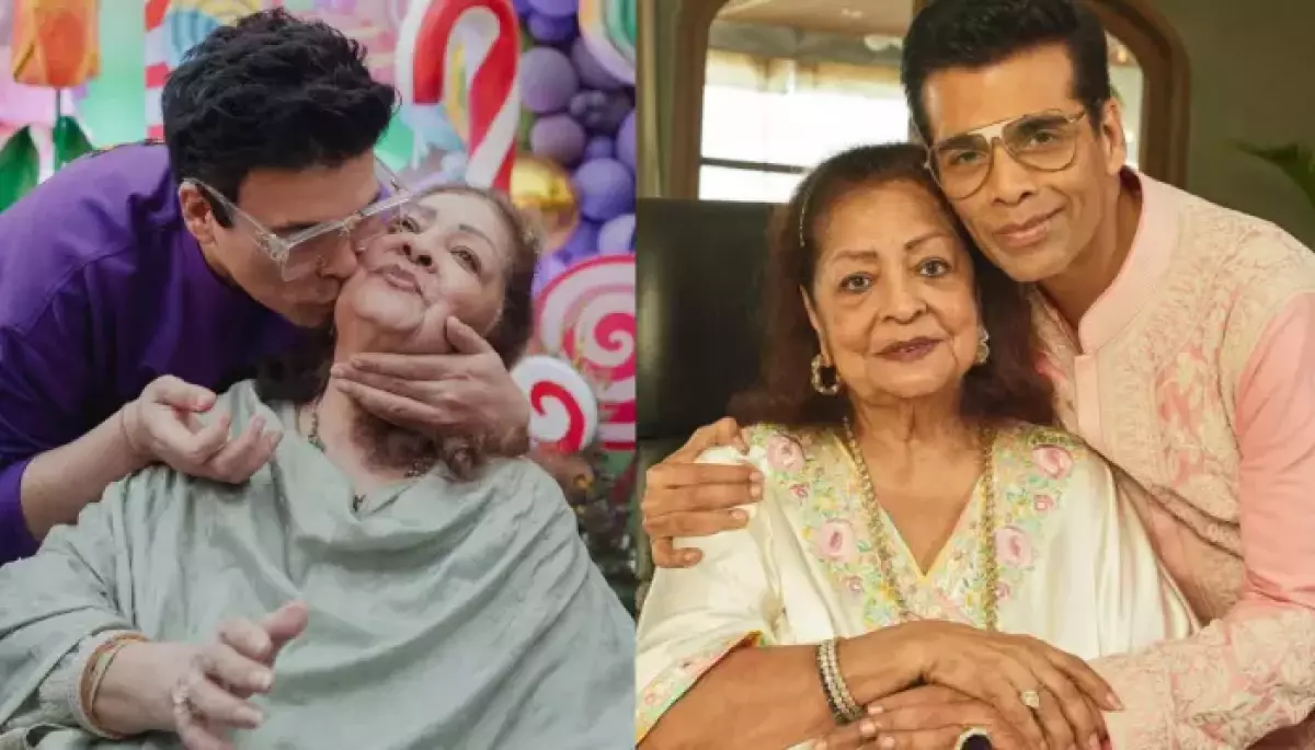 Manish Malhotra Visits KJO' Mother, Hiroo Johar In Hospital: Here's ...