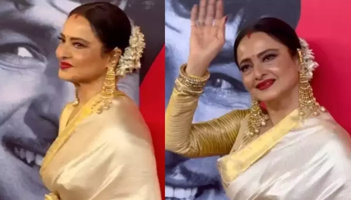 Rekha Gets Emotional As She Attends Raj Kapoor's 100th Birth ...