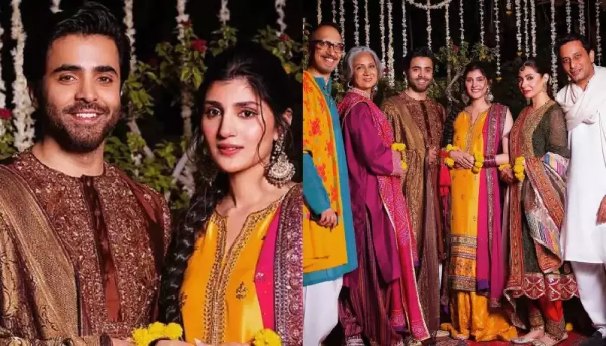 Sheheryar Munawar And Maheen Siddiqui's Wedding 'Dholki' Event: Duo Stuns In Vibrant Outfits, More