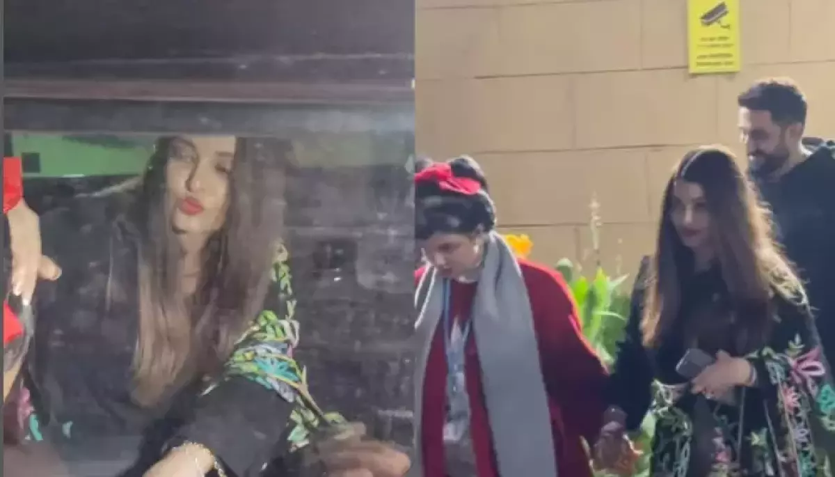 Aishwarya Rai Gives A Warm Hug To Aaradhya After Her Performance ...