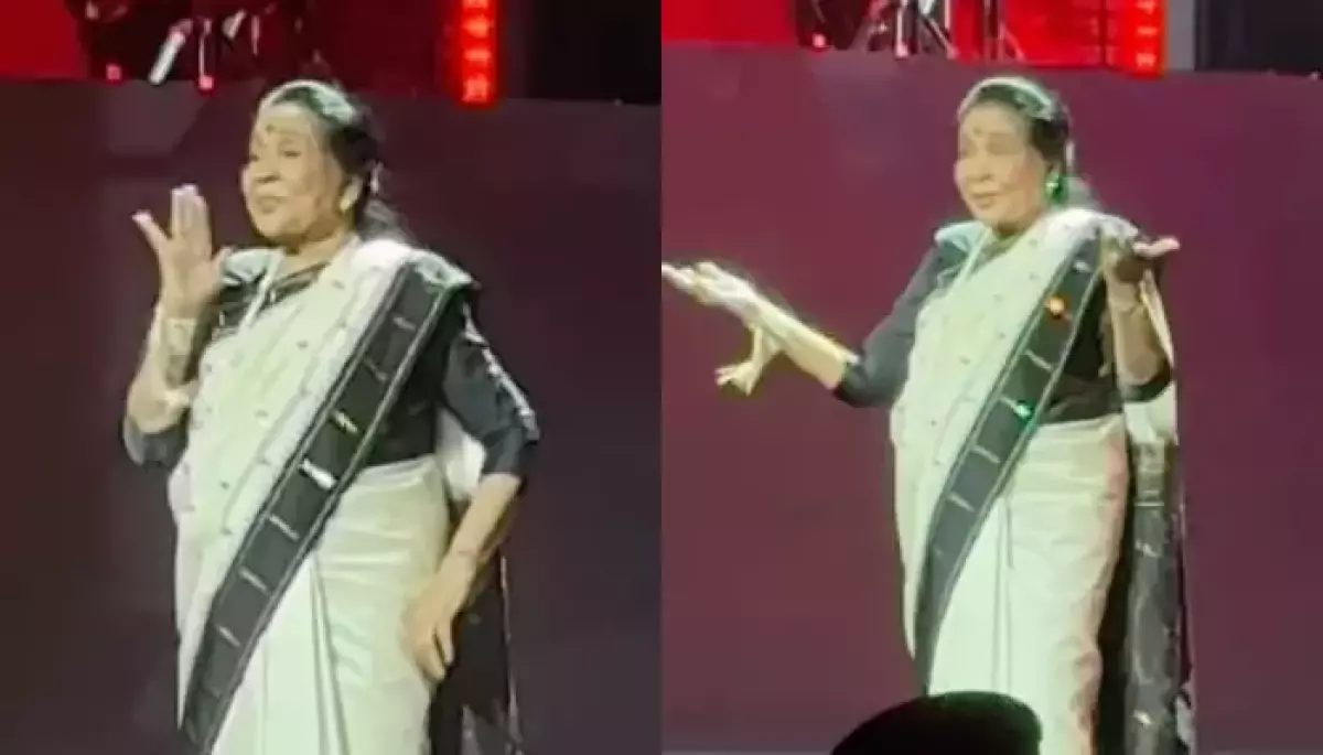 Iconic Asha Bhosle Performs 'Tauba Tauba' Rendition, Karan Aujla Reacts ...