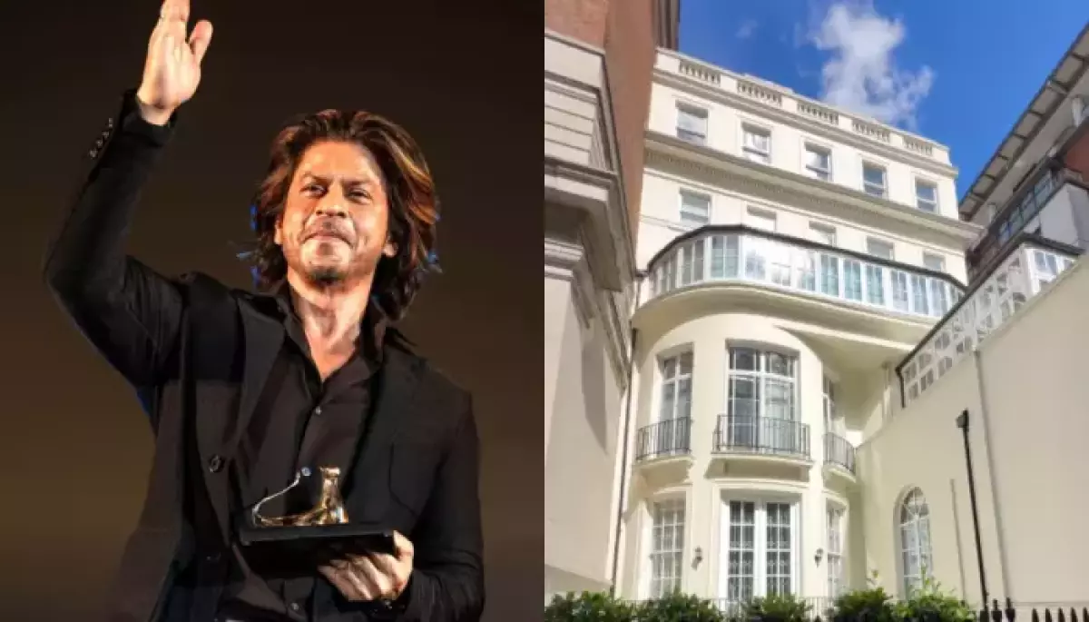 Couple Offers A Glimpse Of SRK's Opulent London House, Sparks Debate ...