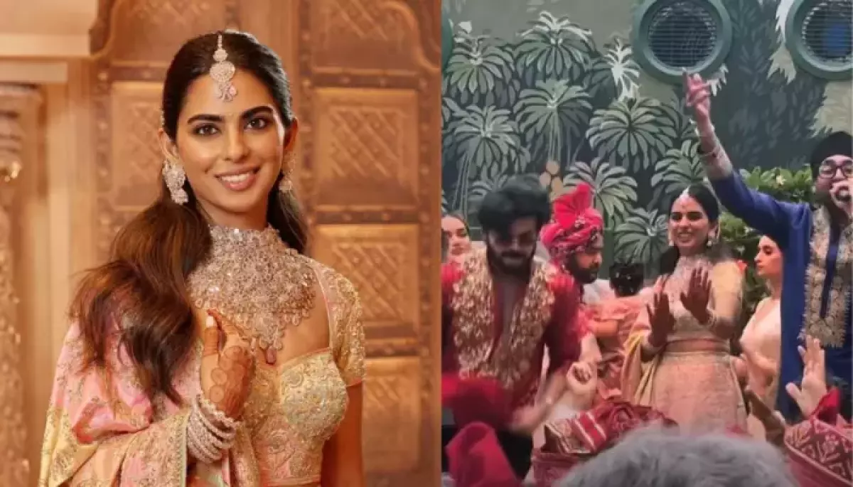 Isha Ambani Danced Her Heart Out To The Beats Of A Punjabi Song For ...