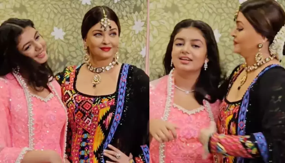 Aishwarya Rai Bachchan Fixes Daughter, Aaradhya's Hair, Mother-Daughter ...