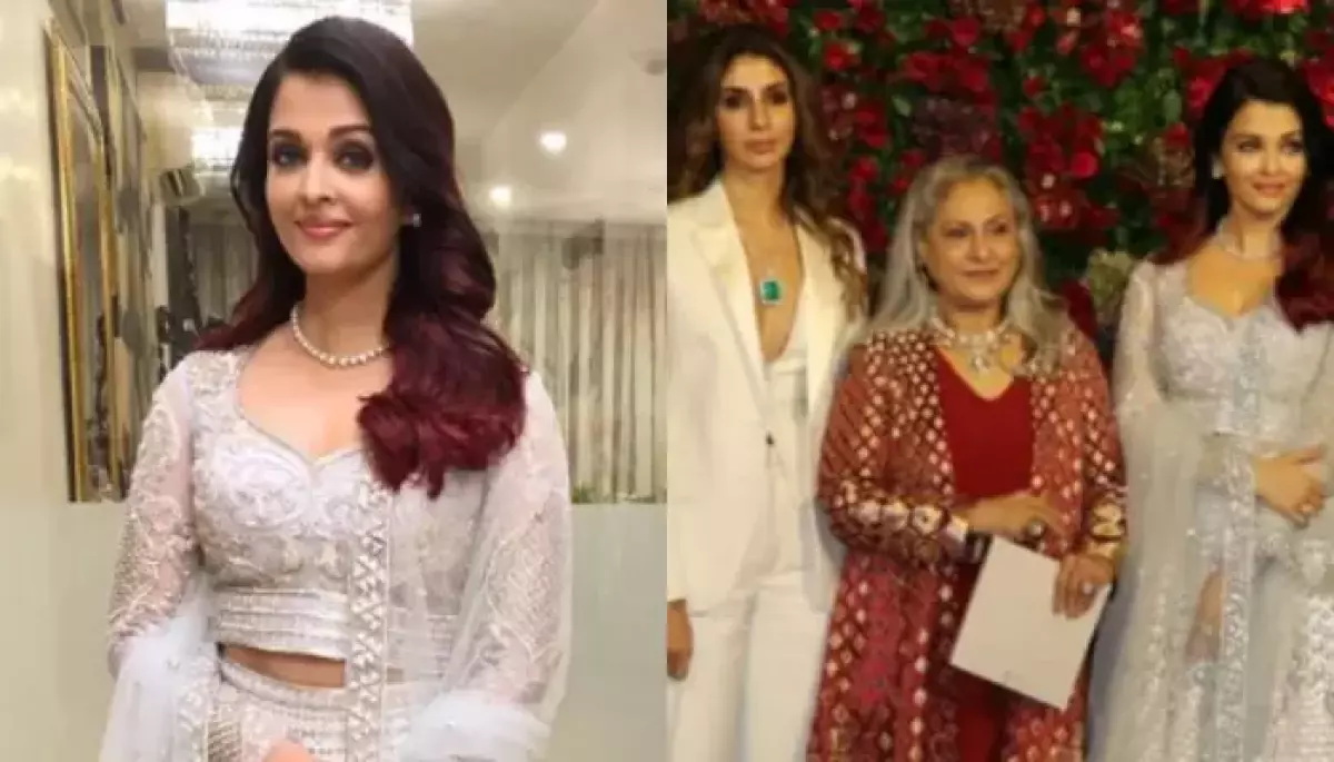 Aishwarya Rai Giggles With 'Saas' Jaya, Gossips With Shweta At DeepVeer ...