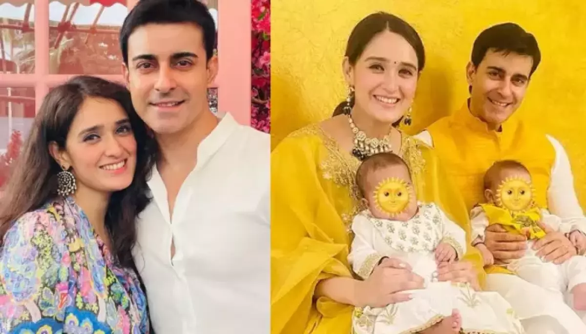 Pankhuri Awasthy And Gautam Reveal Twins, Radhya-Raditya's Faces On ...