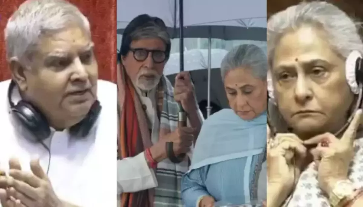 Jagdeep Dhankhar Schools Jaya Over Name Controversy, She Says 'Inke ...