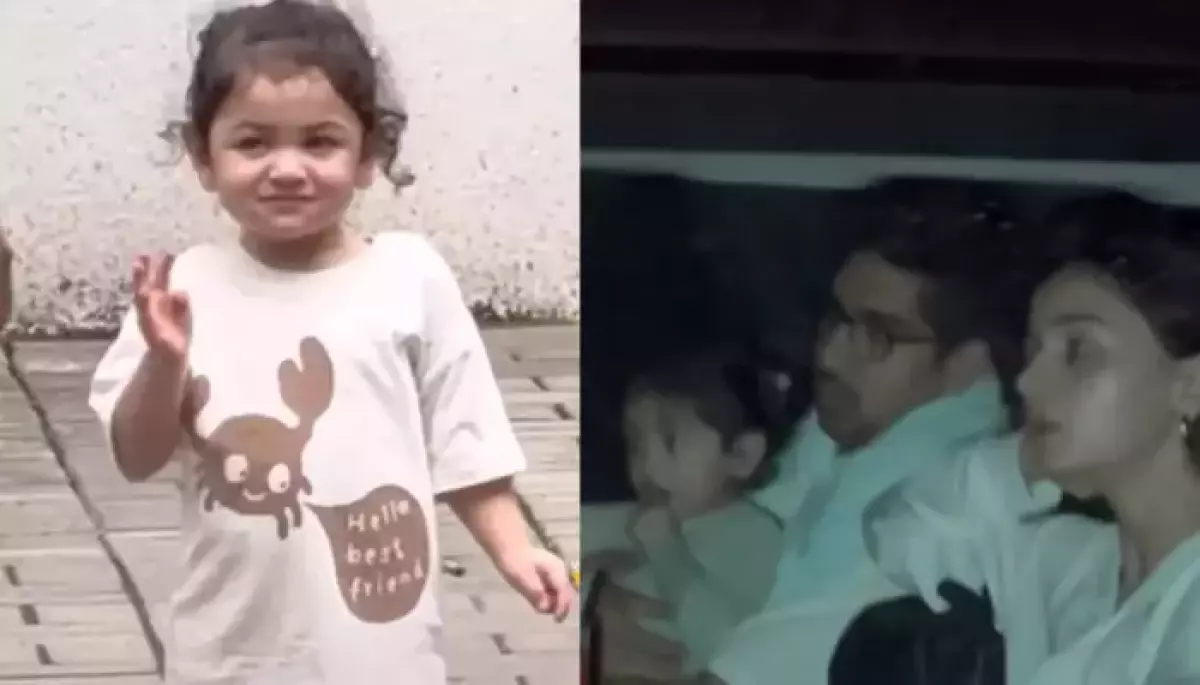 Raha Prefers Ayan Mukerji Over Mom, Alia Bhatt As She Sits On Her 'Chachu's Lap For A Drive Date