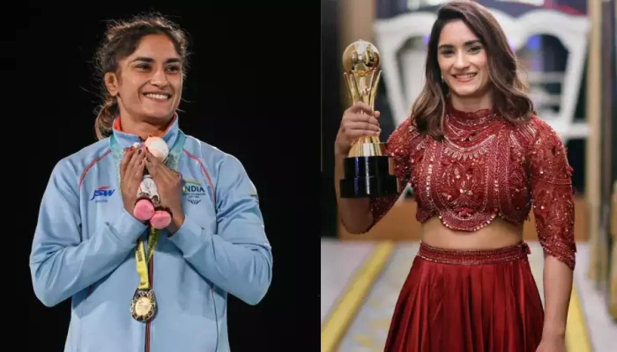 Vinesh Phogat's Bio: Wrestler-Husband, Net Worth, Olympic Success, Gold ...