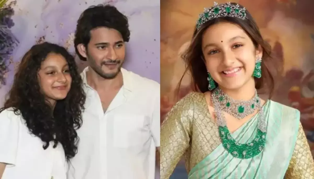 Sitara Ghattamaneni Reveals Bunking School Half The Time, Says Dad ...