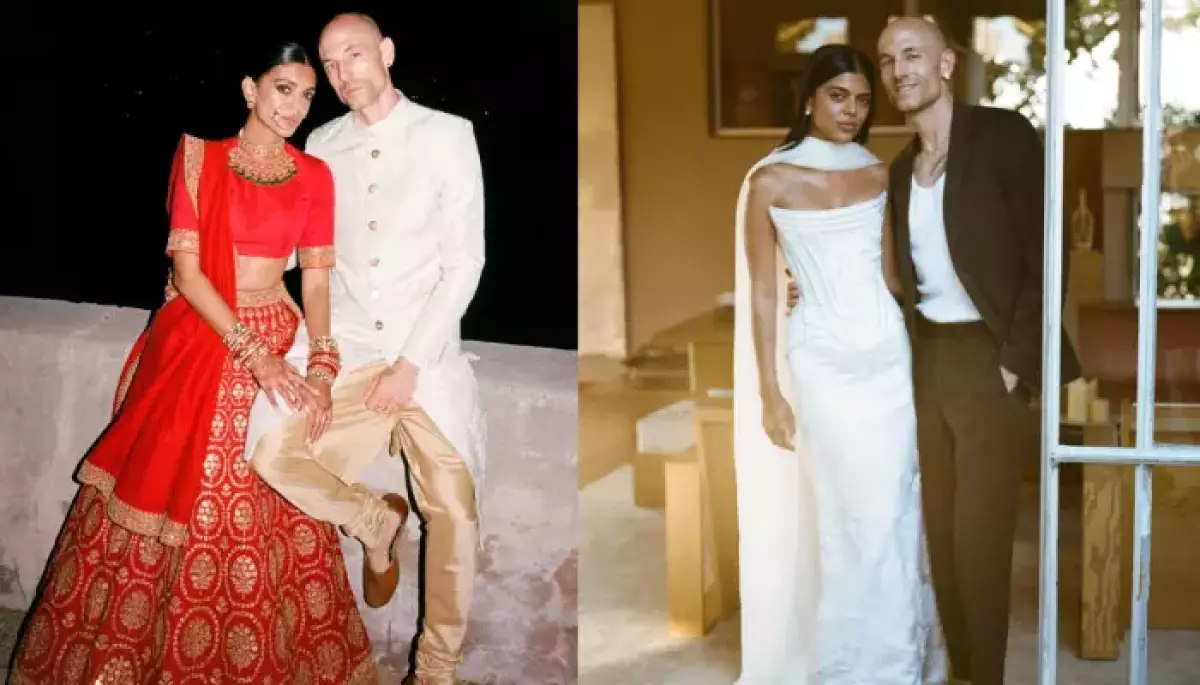 Meeka Hossain And Jeffrey Klein's Los Angeles Wedding: Sabyasachi ...
