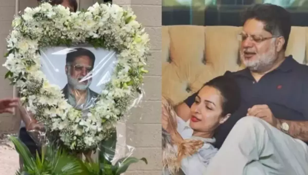 Malaika's Dad, Anil Mehta's Prayer Meet Glimpses: Banners Get Decked In ...
