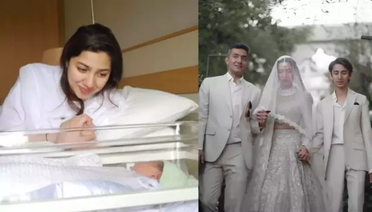 Mahira Khan Shares A Rare Priceless Photo With Her Then Newborn Baby ...
