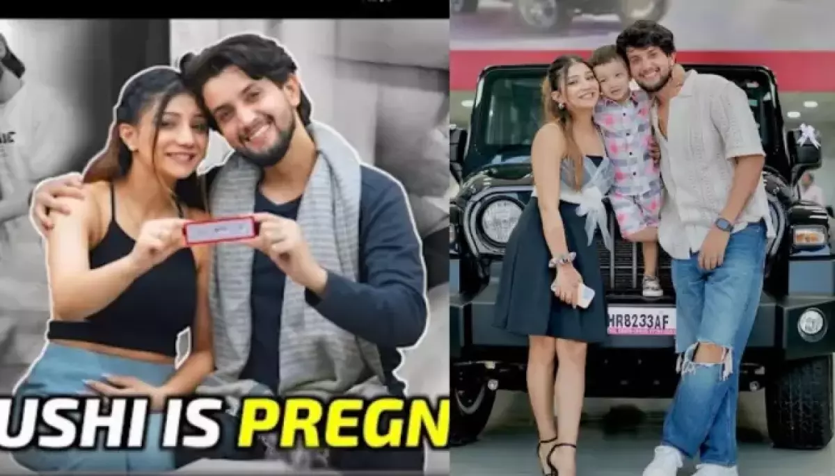 YouTuber Couple, Khushi Chaudhary And Vivek Choudhary Announce Pregnancy Amid Divorce Speculations