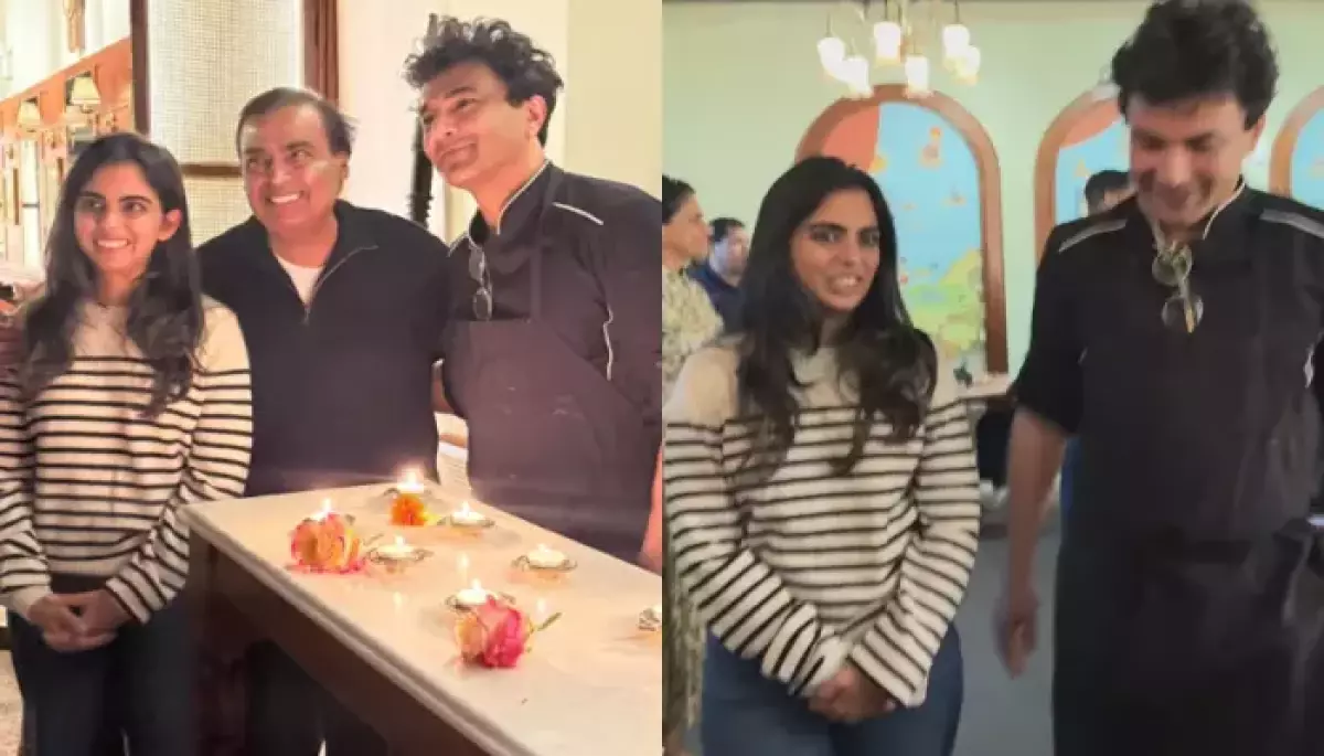 Vikas Khanna Decks Up New York Restaurant With 'Ganga Jal And Gulab' To Host Mukesh Ambani And Isha