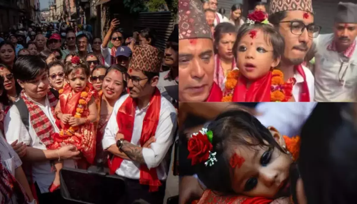 Nepal's Kumari, Aryatara Shakya: 2-Year-Old Goddess, Divine Powers, Hindus And Buddhists Worship Her