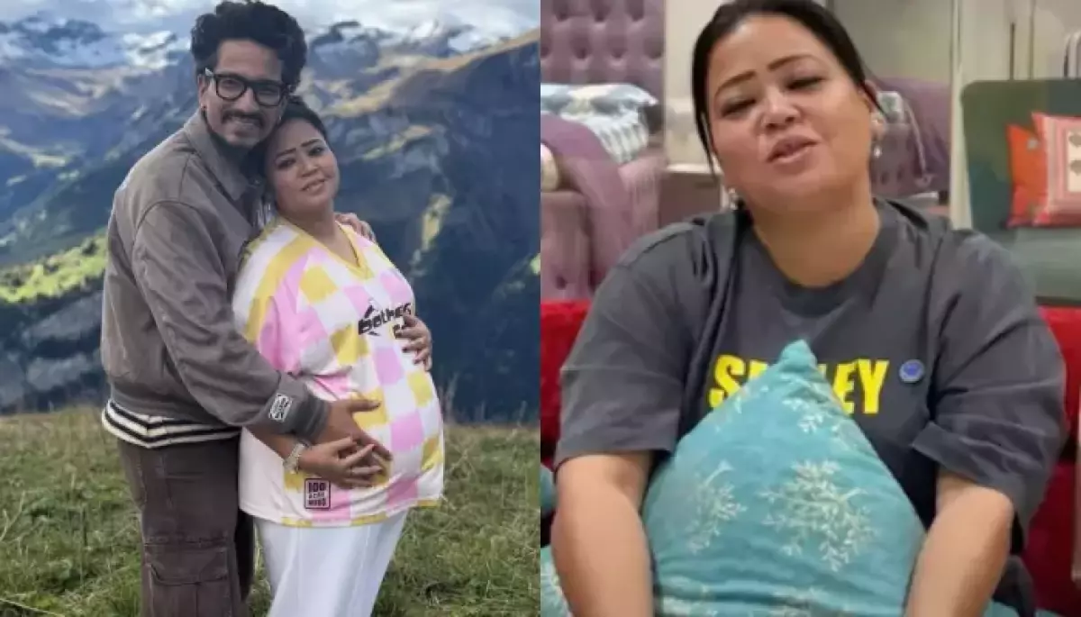 Bharti Singh Announces Second Pregnancy, Flaunts Fully-Grown Baby Bump ...