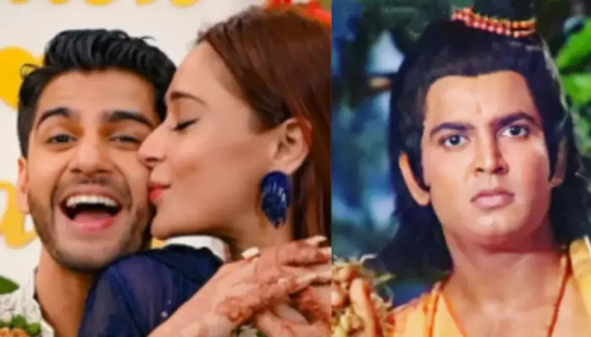 Who Is Ssara Khan's Husband Krish Pathak? Raised By Single Mom, 'Ramayan' Actor, Sunil Lahiri's Son