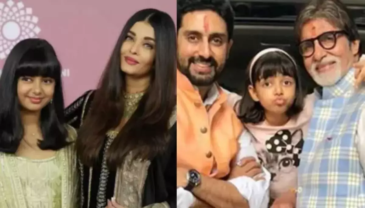 Aishwarya Shares Cute Pic Of Aaradhya With Amitabh On His Birthday ...
