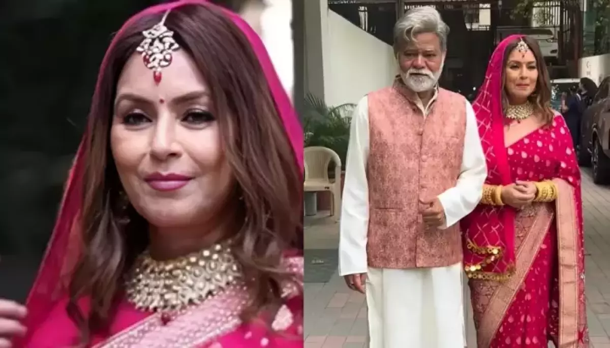 Mahima Chaudhry Gets Married At 52 To Sanjay Mishra? She Poses In ...