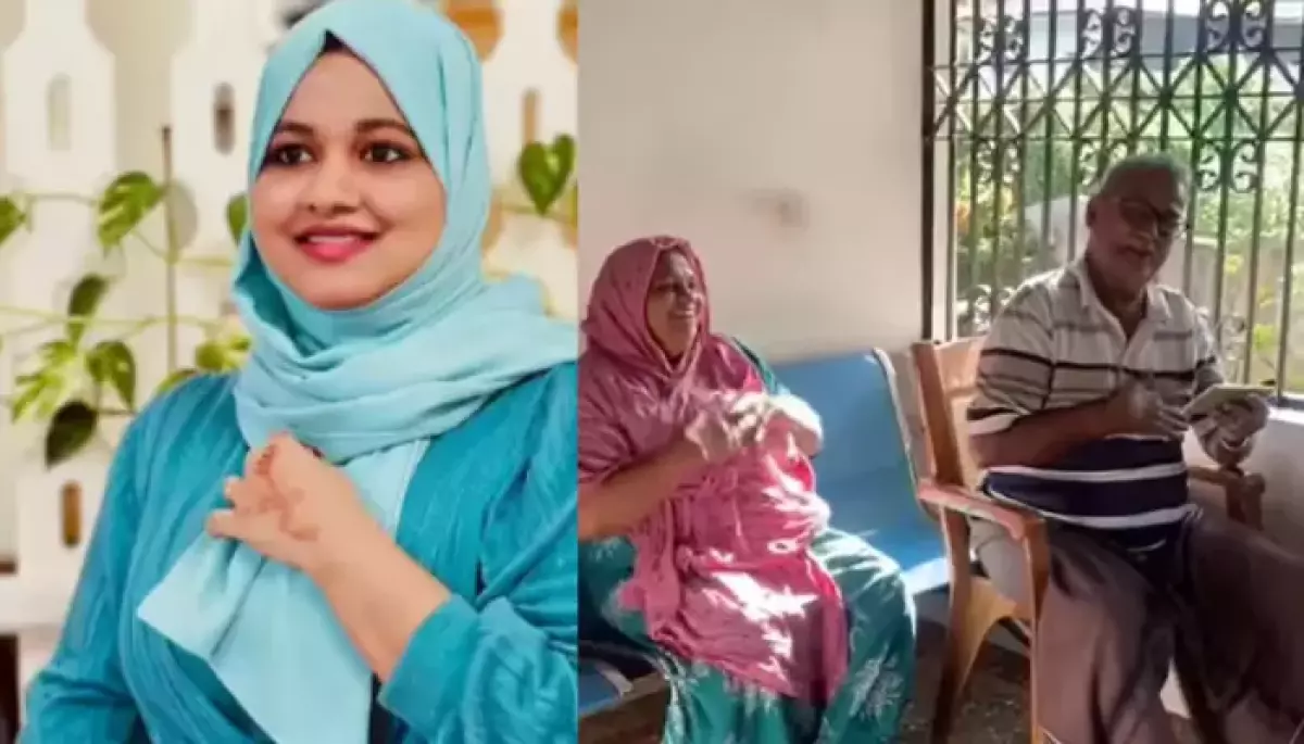 'Feminichi Fathima' Actress, Shamla Hamza's Parents Burst Into Tears ...