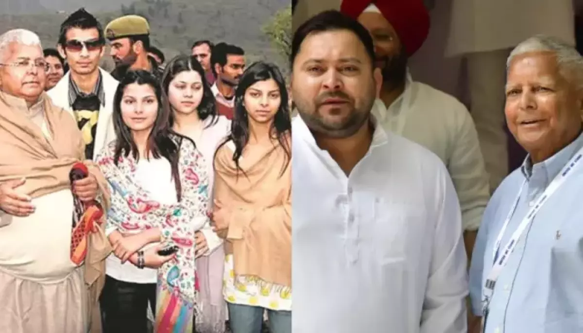 Who Are Lalu Prasad Yadav And Rabri Devi's Nine Children? Inside Their ...