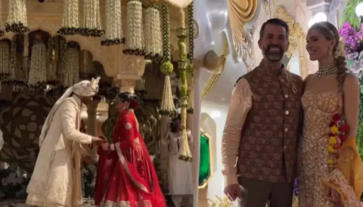 Billionaire Heiress Netra Mantena Marries Vamsi Gadiraju In Udaipur ...
