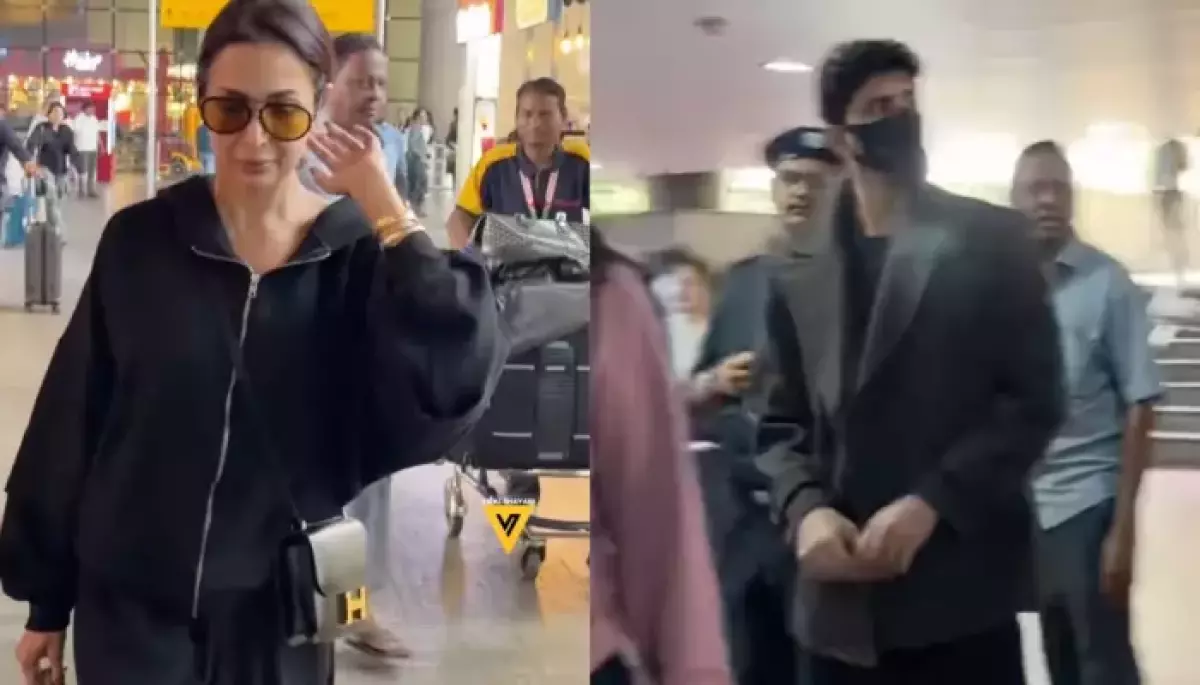 Malaika Arora Spotted With 17 Years Younger Rumoured Beau, Harsh Mehta ...