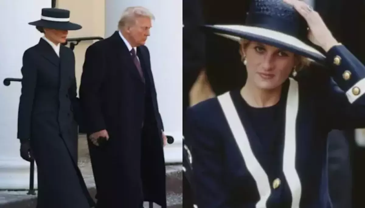 Melania Trump, Donald Trump's Wife, Wears Similar Outfit As Late ...