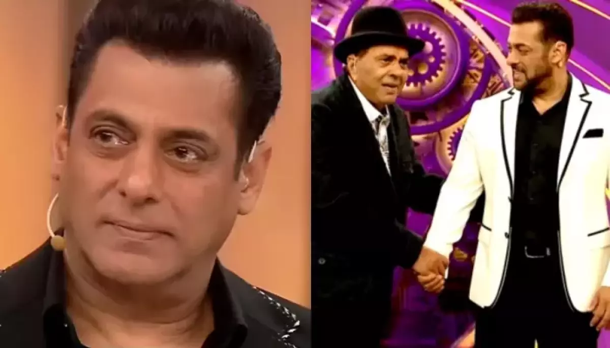 Salman Khan Breaks Down And Pays A Tribute To Dharmendra On Bigg Boss ...