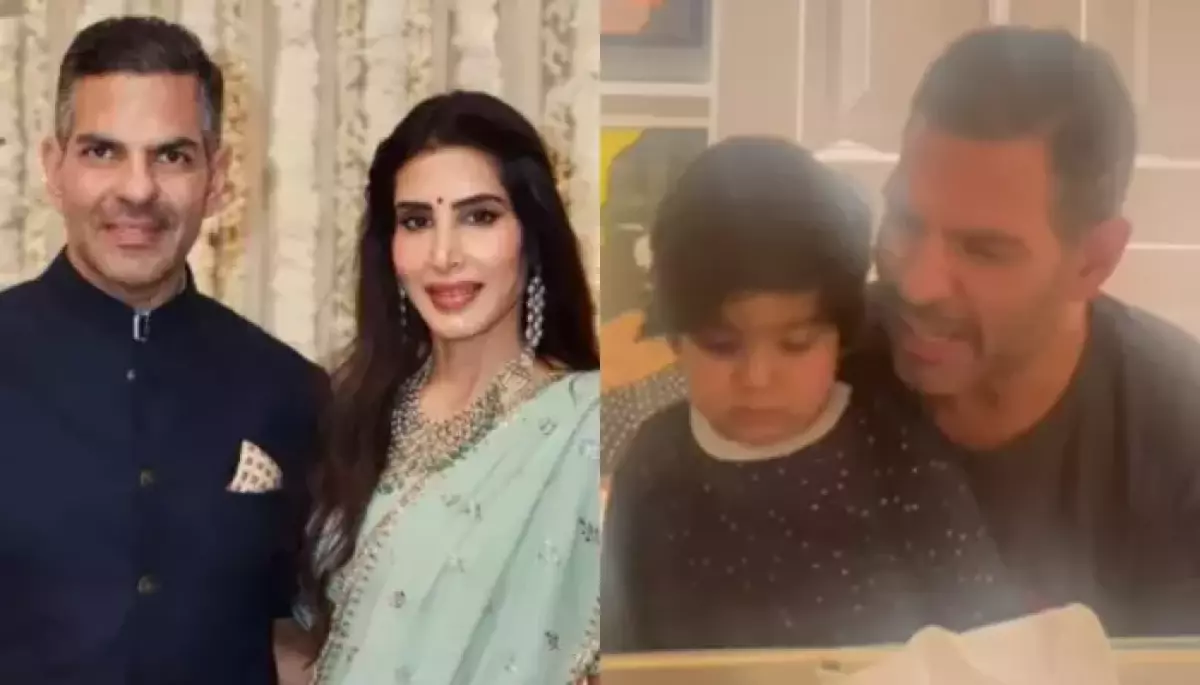 Priya Sachdev Shares Old Clip Of Sunjay Kapur With Their Son On His 7th ...