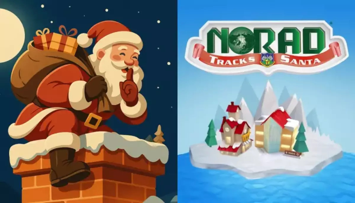 Where Is Santa Claus? NORAD's Tracker Locates Santa For The 70th Year ...