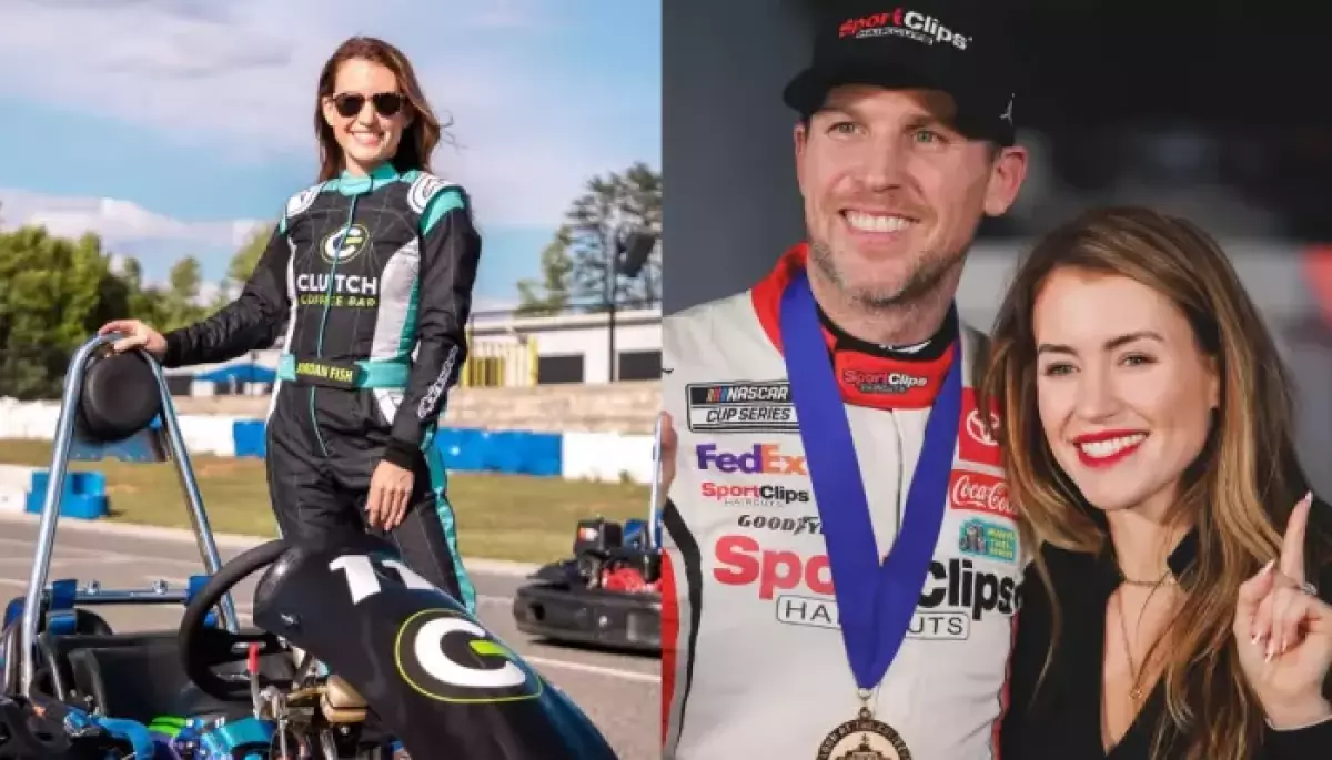 Who Is Denny Hamlin's Fiancee? All About Jordan Fish, The NASCAR Star's ...