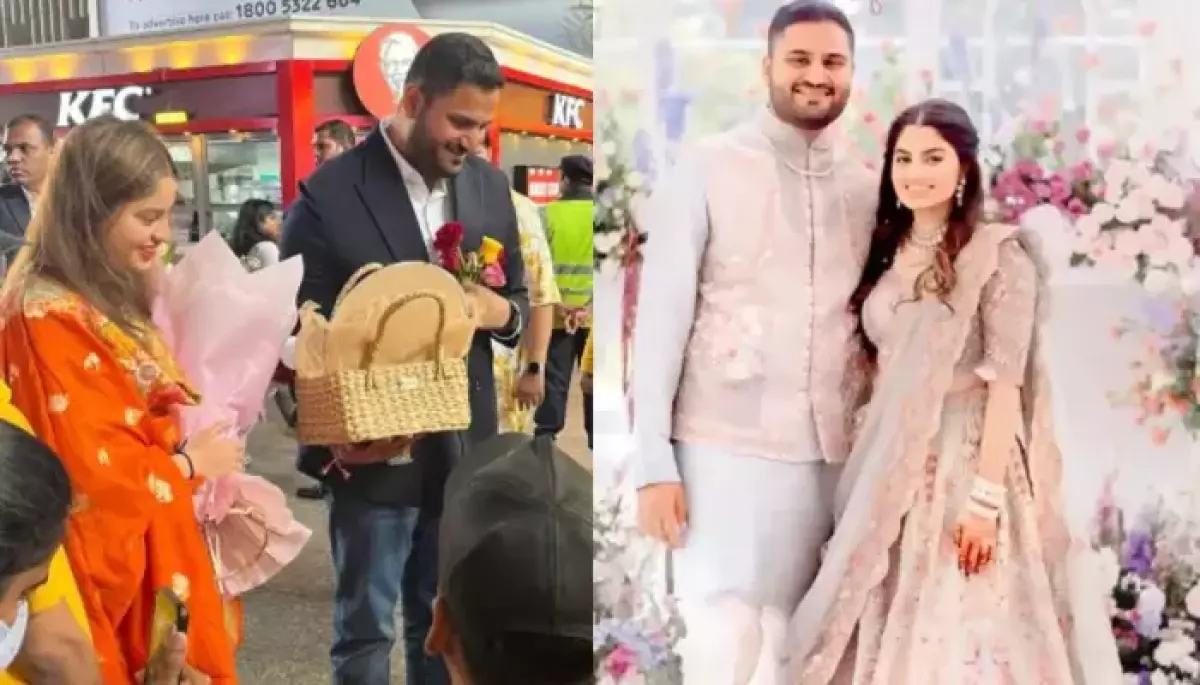 Jeet Adani And His To-Be Wife, Diva Shah Visit A Cafe Staffed By ...