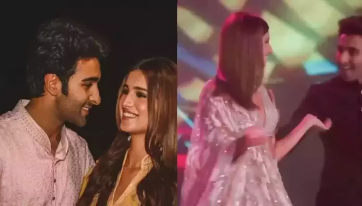 When Aadar Jain And Tara Sutaria Set The Floor On Fire With Their ...