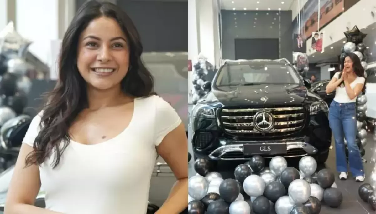 Shehnaaz Gill Buys Luxurious Car Mercedes-Benz GLS SUV Worth Over Rs. 1 ...