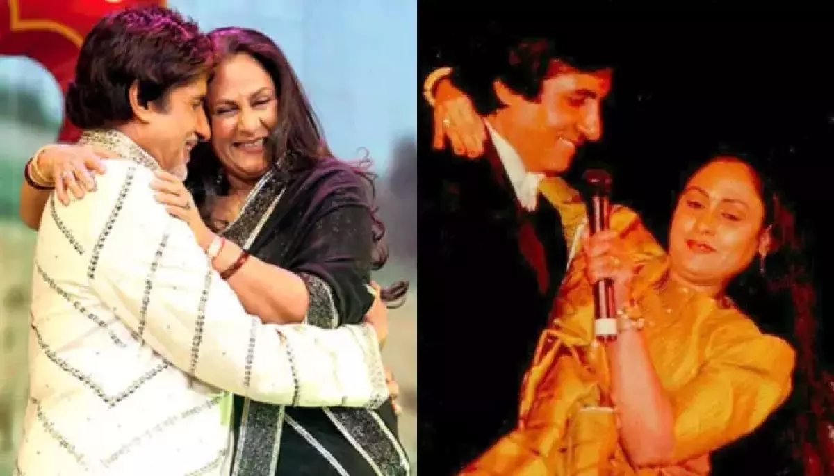 When Amitabh Bachchan Lifted His 'Chhoti Biwi' Jaya Bachchan On Stage ...
