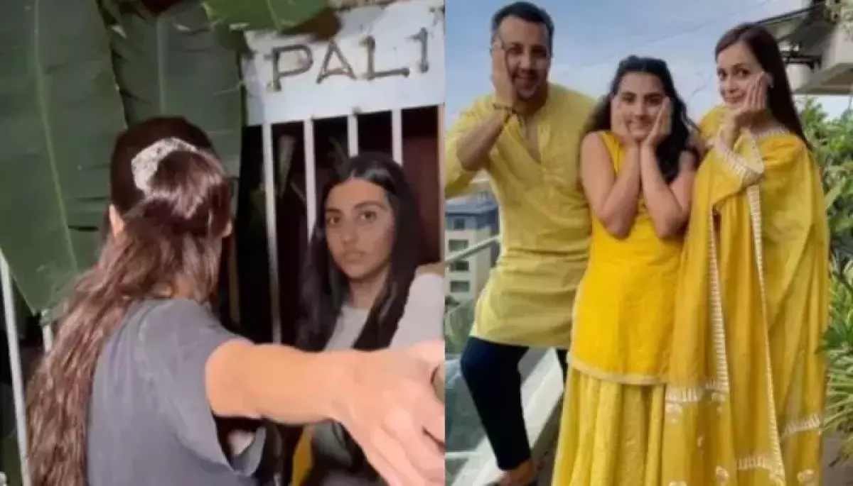 Dia Mirza Scolds Her Step-Daughter Samaira As She Pulls Her Friend ...