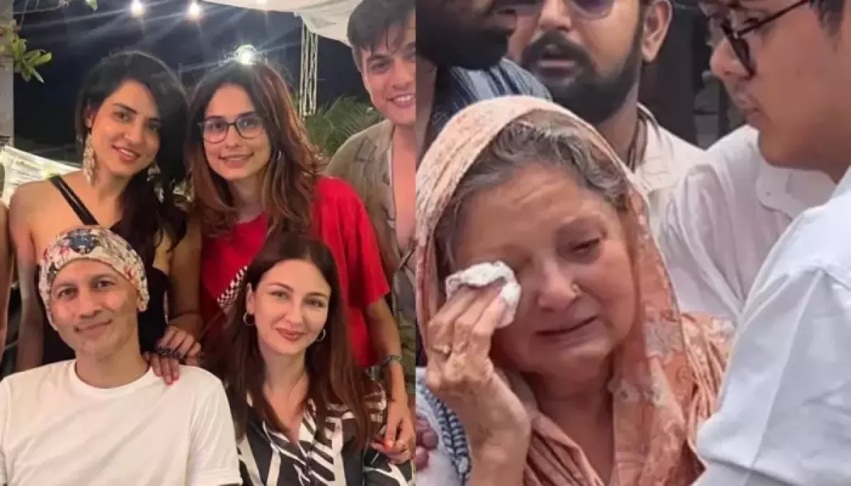 Vibhu Raghave's Mom Cries Inconsolably At His Funeral, 'Nisha Aur Uske ...