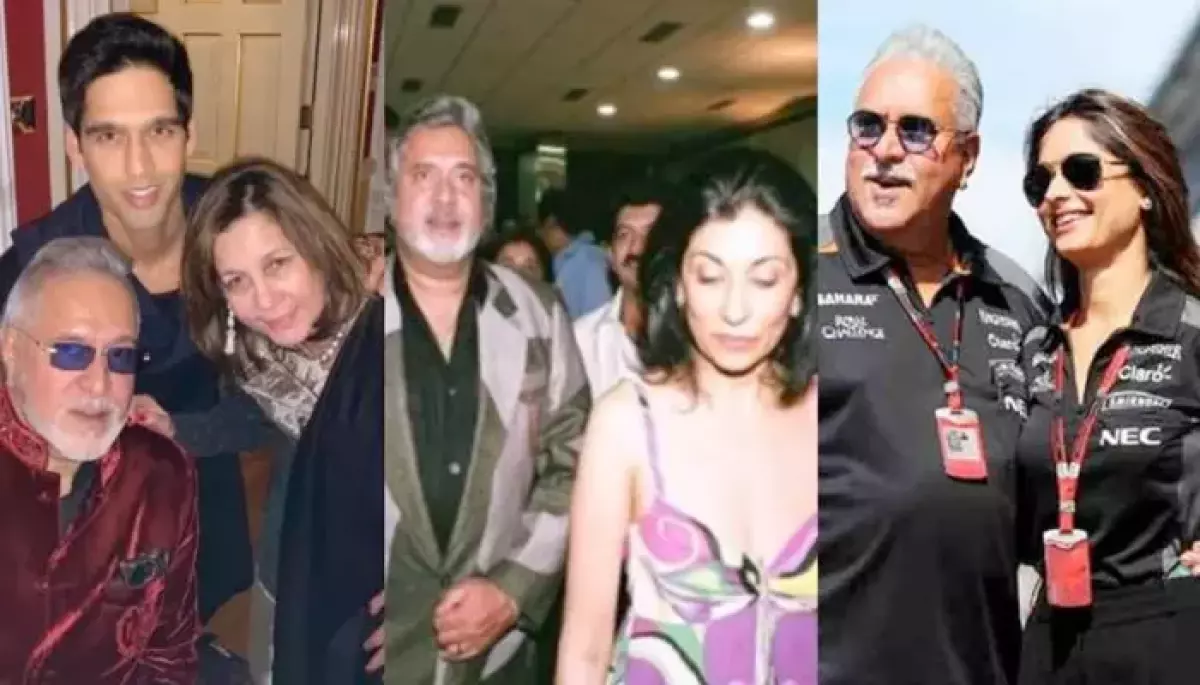 Vijay Mallya's Wives: Marrying An Air Hostess, Becoming His Childhood ...