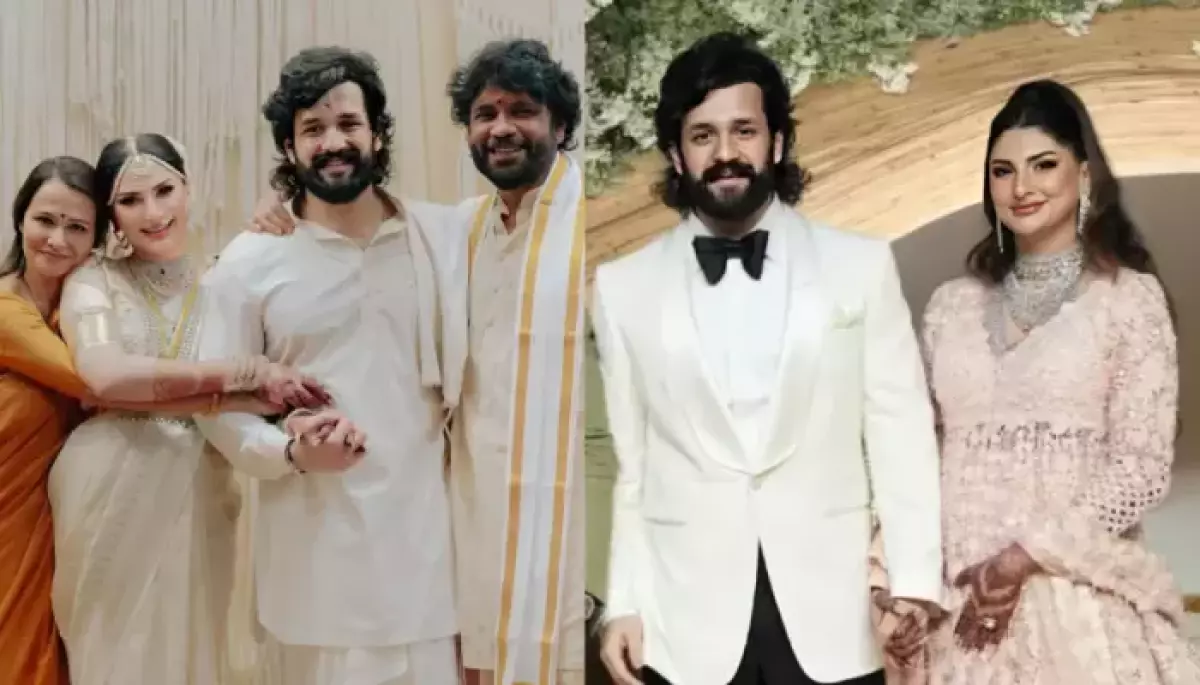 Inside Akhil Akkineni And Zainab Ravdjee's Glam RECEPTION, Bride Stuns ...