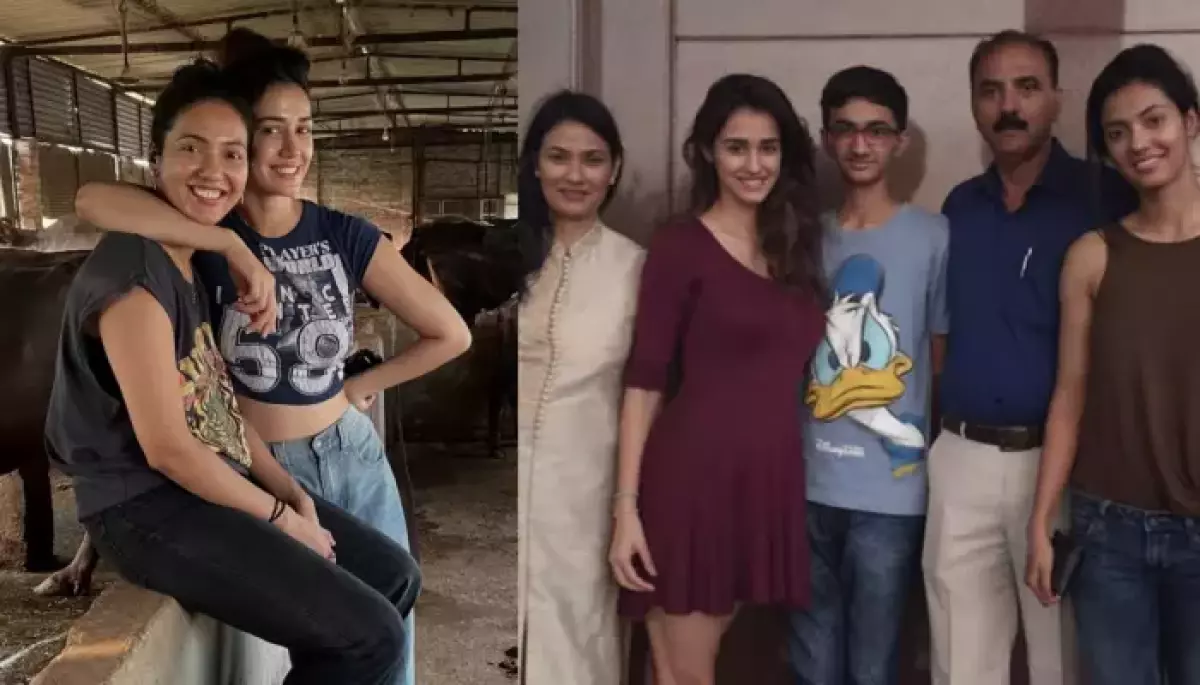 Meet Disha Patani's Family, Dad, Jagdish, Ex Cop Officer, Sister ...