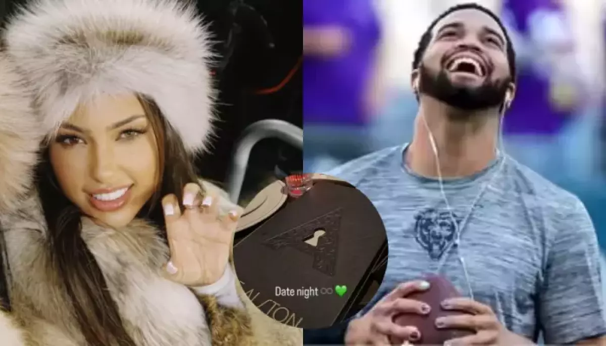 Caleb Williams Dating 4 Years Older Model, Ash Kaashh? Influencer ...