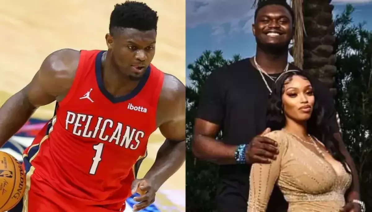 Zion Williamson's Love Triangle: Pelicans Star's Baby Mama, Ahkeema ...