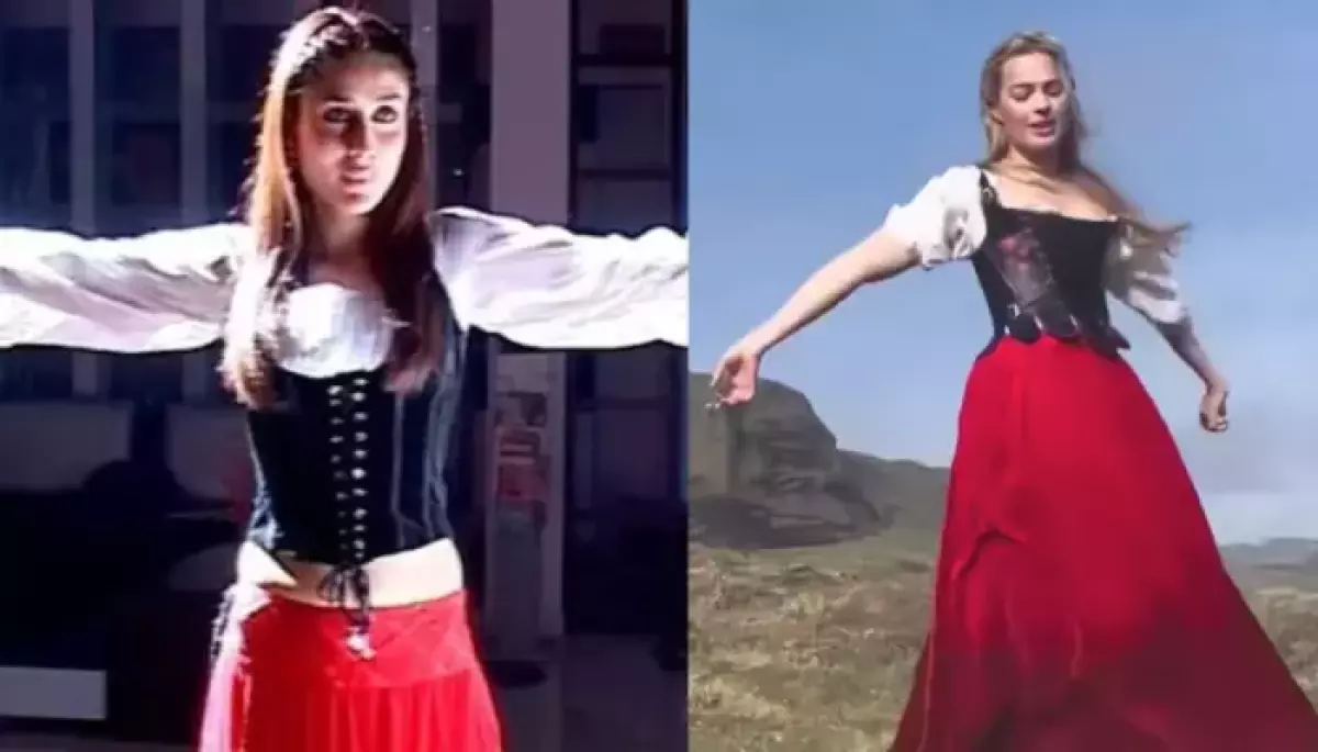 Did Margot Robbie Copy Kareena Kapoor Khan's Look From 'Jab We Met' For ...