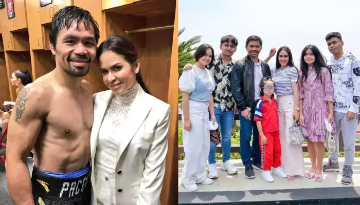Meet Manny Pacquiao's Wife Jinkee And Their Kids Amid Boxer's Rematch ...