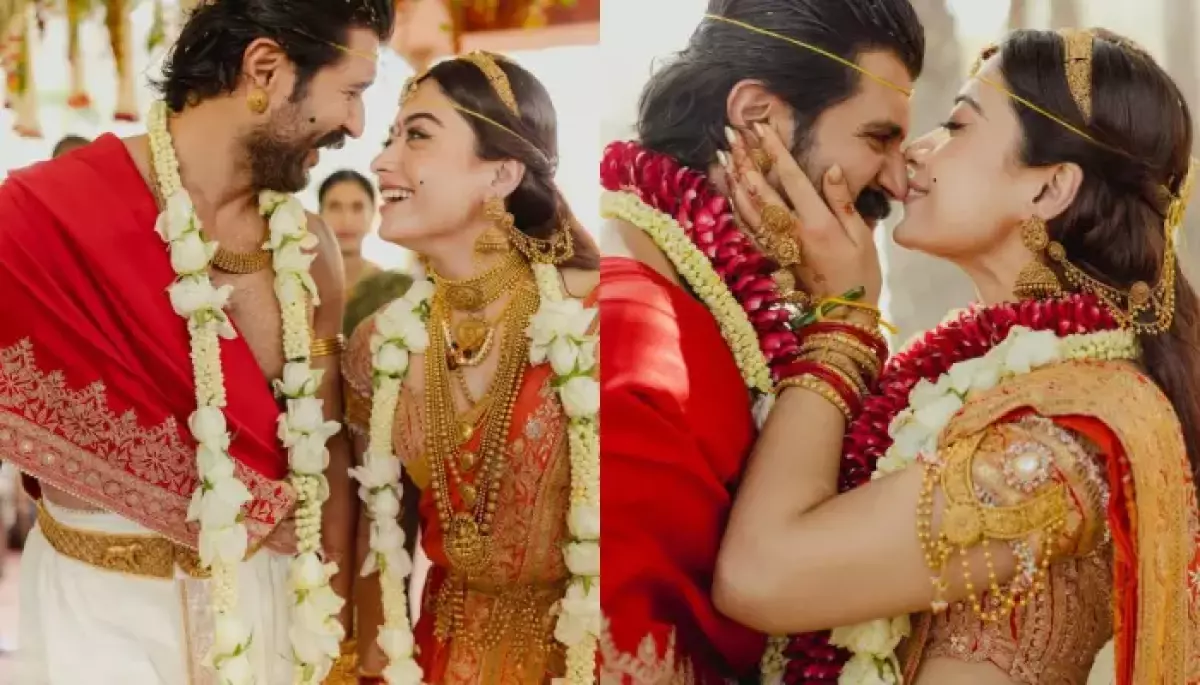 Rashmika Mandana And Vijay Deverakonda's First Wedding Pics Out, Inside ...