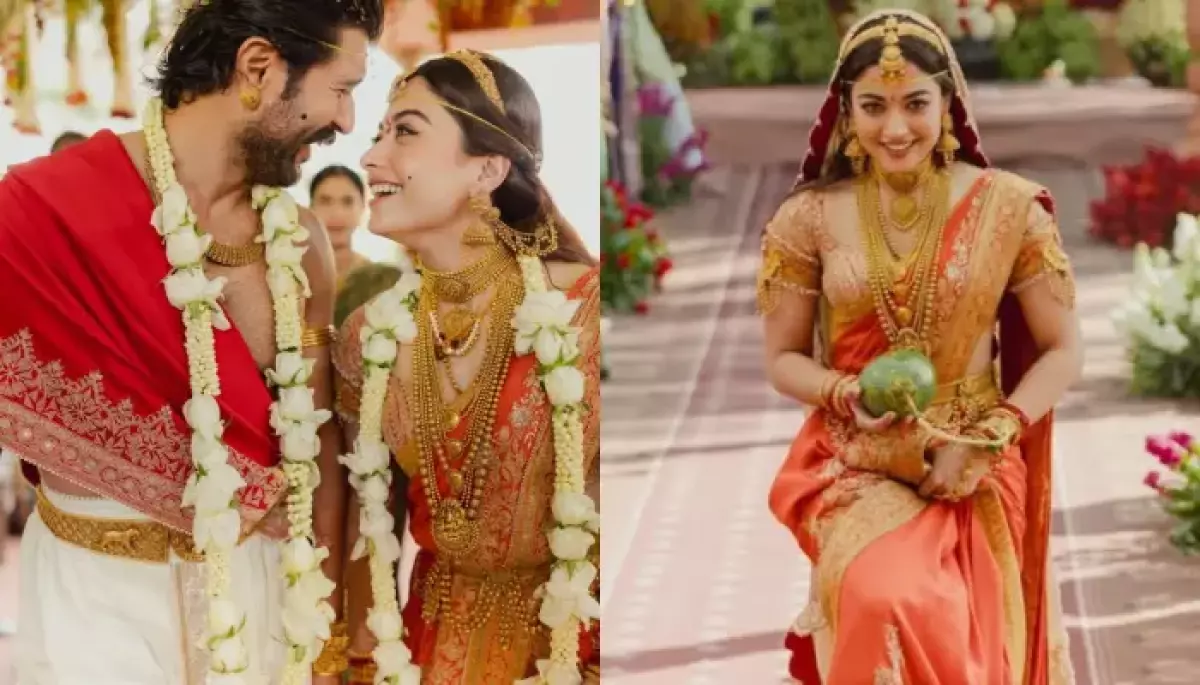 Rashmika Mandanna's Bridal Outfit Cost Revealed, Inside Her South ...
