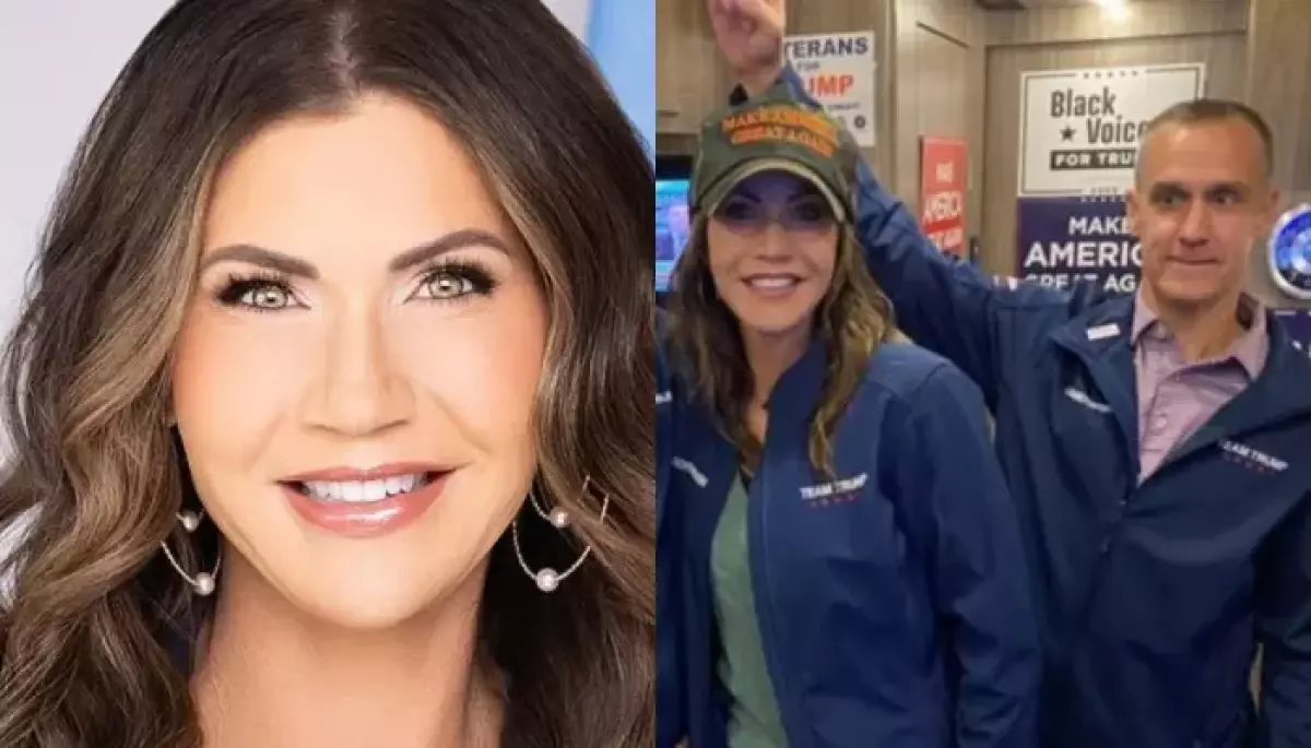 Kristi Noem Caught Red-Handed Making Out With Married, Corey ...